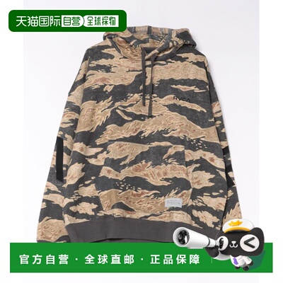 日本直邮RVCA 男女同款 拱标连帽卫衣 BG042001 【付后1h可退】