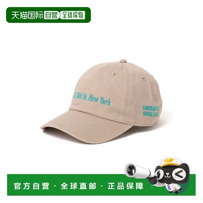 日本直邮LOOSE JOINTS 女士 纯棉棒球帽 正能幸介联名ADDRESS系列