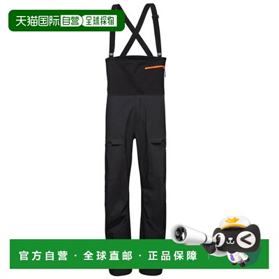 日本直邮MAMMUT Haldigrat 硬壳背带裤 1020-13441-0001 男士