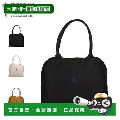 日本直邮CLEDRAN 女士波士顿包轻便CHEVA POCKET BOSTON黑色灰色1