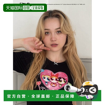 1h可退 日本直邮MORE self LOVE 女装 心形印花T恤 【THE POWERPU