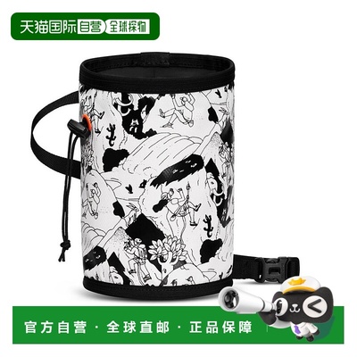 日本直邮 MAMMUT Gym Print Chalk Bag攀岩用粉笔袋大容量