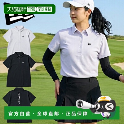 日本直邮NEW ERA 女士高尔夫短袖Polo衫 GFW SS KANOKO POLO VER