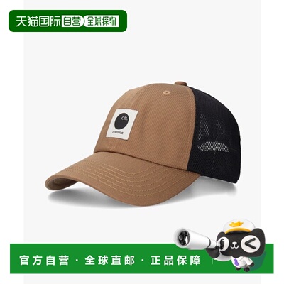 1h可退 日本直邮OVERRIDE 男女通用LOGO刺绣透气6片帽 252090004