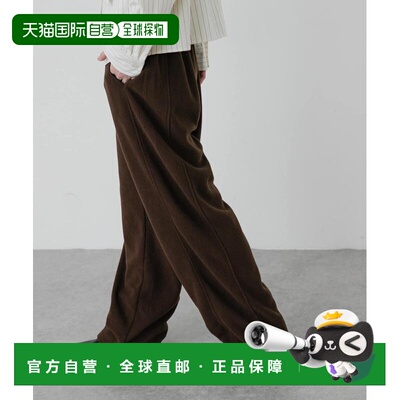 SENSE OF PLACE 女装 防静电侧边拼接抓绒长裤 AA264302041104