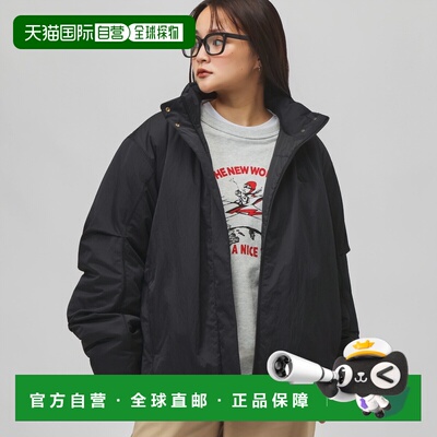 adidas 阿迪达斯 LUXEFLOW KV0590 女士棉服外套 黑色 宽松版型