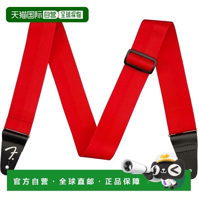 【日本直邮】芬德 Polypro 背带 红色 [吉他背带]
