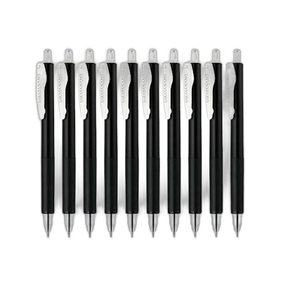 【日本直邮】Zebra斑马 圆珠笔SarasaNANO 0.3mm 10支B-JJH72-BK