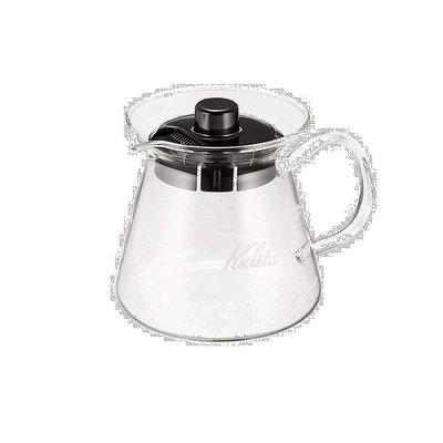 日本直邮正版Kalita耐热玻璃手冲咖啡分享壶花茶壶带刻度咖啡壶