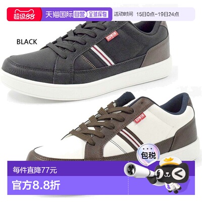 日本直邮Edwin 男士运动鞋系带低帮鞋EDWIN EDW-7049