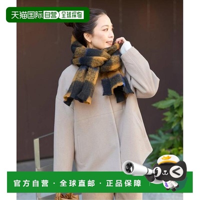 1h可退 日本直邮B.C STOCK 莫萨呢圆领短款大衣外套上衣