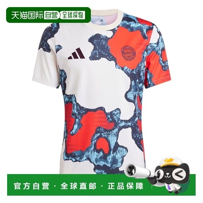 日本直邮adidas-阿迪达斯（男士）FC拜仁24/25前梅奇球衣短袖衬衫