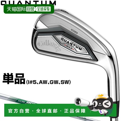 日本直邮Callaway QUANTUM MAX 铁杆配备 NSPRO950GH neo 钢杆身5