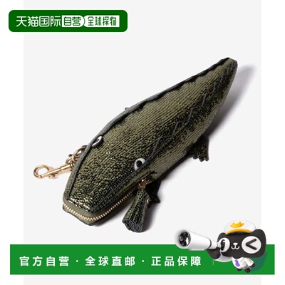 日本直邮Anya Hindmarch 鳄鱼皮手拿包 (5050925205658)女士配饰