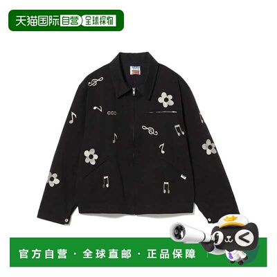 日本直邮CITY COUNTRY CITY 男士 音符刺绣Logo灯【付后1h可退】