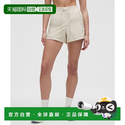 日本直邮 lululemon License to Train 高腰轻薄短裤4英寸LW7DEWS