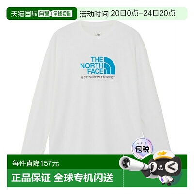 日本直邮The North Face 女士长袖T恤 北面NTW12647-W