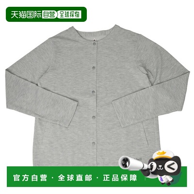 日本直邮Mont-bell 女士开衫 L 浅灰色 Wickron Cardigan Women's