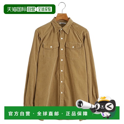 1h可退 日本直邮FUMIKA_UCHIDA 女士 长袖衬衫 CORD WORK SHIRT