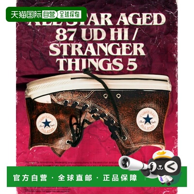 1h可退 日本直邮CONVERSE 匡威 男女同款Stranger Things联名复古
