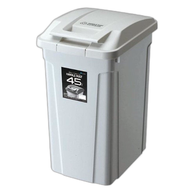 【日本直邮】asvel SP带柄垃圾箱 45L BRW W 6726 白色正品