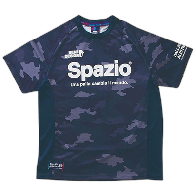 日本直邮SPAZIO Jr. 迷彩塑料衬衫五人制足球 GE0381-21 少年男孩