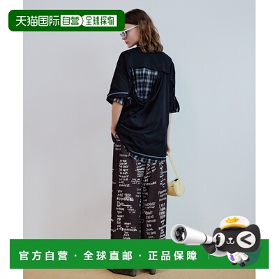 1h可退 日本直邮MAISON SPECIAL 男女同款 多穿法彩色缝线oversiz