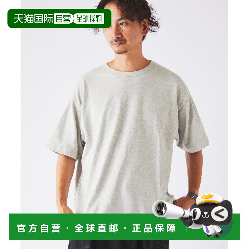 JOURNAL STANDARD relume 男士 棉质做旧感侧开衩T恤 26071464960