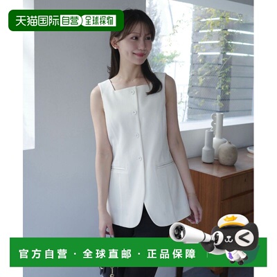 日本直邮cle blatt 女士 方领修身马甲 2262030401