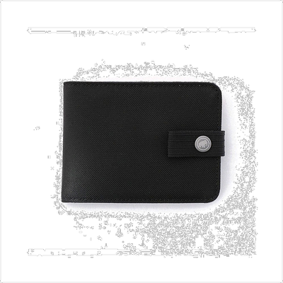 日潮跑腿Mammut猛犸象男士钱包Xero纯色纽扣2810-00190单肩包