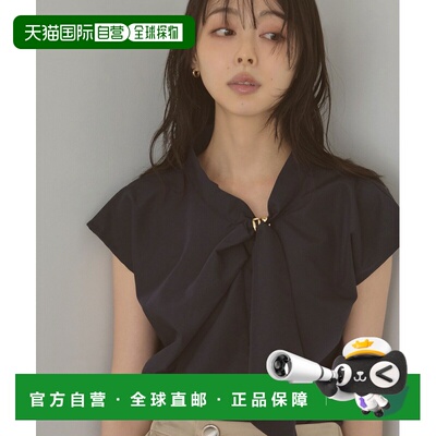 日本直邮&. NOSTALGIA 女士 法式袖环扣通勤衬衫 10208809