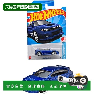【日本直邮】Mattel美泰 迷你车Basic车 斯巴鲁WRX STI HNJ72