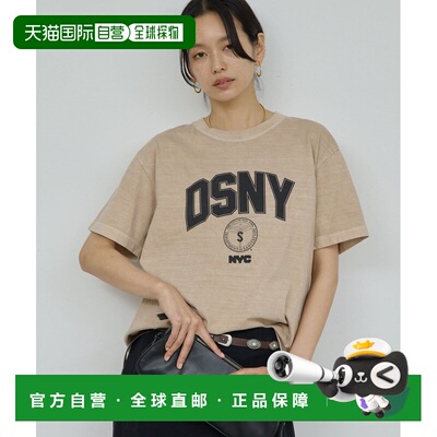 1h可退 日本直邮GOOD ROCK SPEED 女士 纯棉LOGO印花T恤 GGZ10612