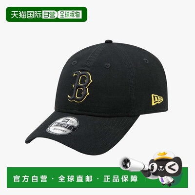 日本直邮9FORTY BTS × MLB Butter 波士顿红袜队 黑色