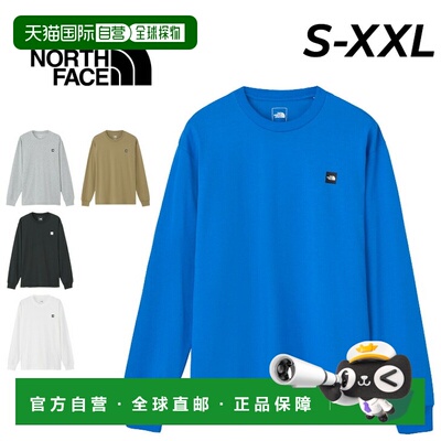 日本直邮The North FaceT恤男THE NORTH FACE小方块标志T恤速干一