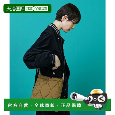 1h可退 日本直邮FRAPBOIS男女同款菱格纹 Polyester斜挎包 小型萨