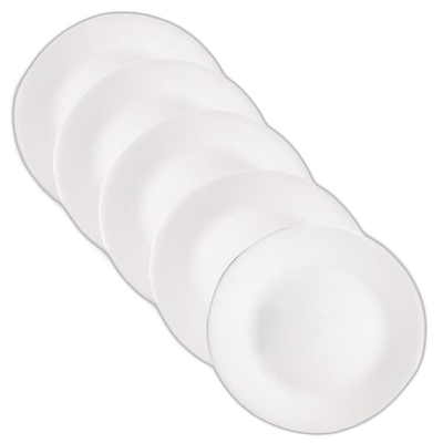 日本直邮corelle康宁 小盘5件 径17cm 白色J106-N CP-9628