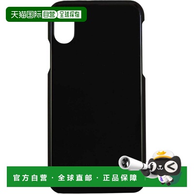 【日本直邮】Gourmandise 手机壳 iPhoneXS/X用 黑色 ip18s-01bk