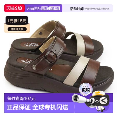 日本直邮Pansy 女士凉鞋 MS210 轻便办公鞋 2WAY 腰带 Pansy