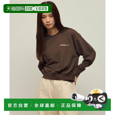 1h可退 日本直邮MA Firsthand 女装 基础款罗纹圆领卫衣 短款修身