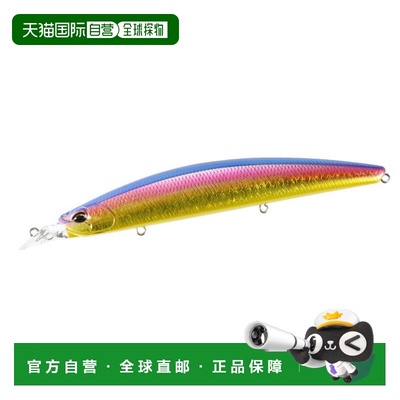 日本直邮Duo Seabass Lure Beach Walker 135MD CYA0706 UV 蓝粉