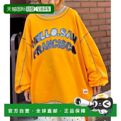日本直邮HELLO.SANFRANCISCO女士2WAY镂空套头卫衣 TYZ1061206A00