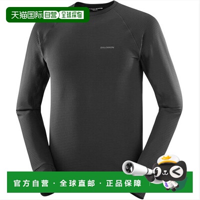 日本直邮Salomon ESSENTIAL LIGHTWARM CN M 圆领衬衫男士LC26038