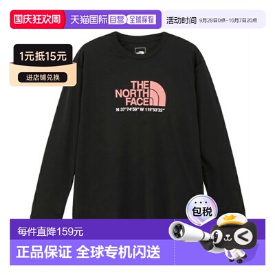 日本直邮The North Face 女士速干长袖T恤 NTW12647-K北面