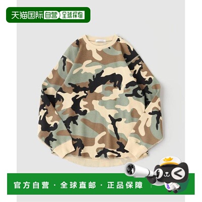 日本直邮JOURNAL STANDARD TCサーマル 蜂窝纹保暖面料 长袖T恤