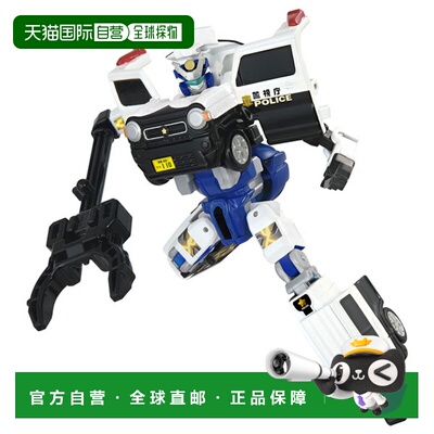 日本直邮Takara Tomy 变车 Job Reva TJB10 警车 Suzuki Hustler