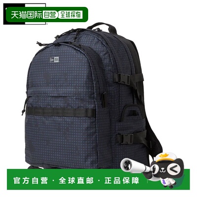 日本直邮New Era Carrier Pack 35L 背包 14750923 黑色夜光背包
