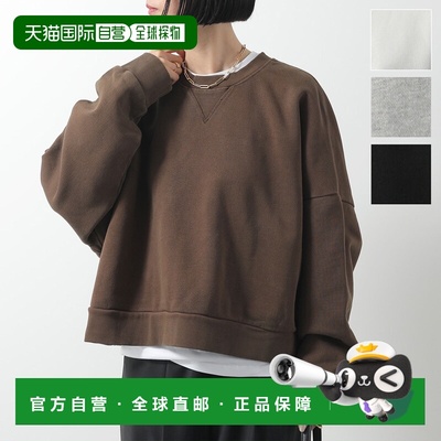 日本直邮ENTIRE STUDIOS BOX CREW 女士长袖圆领棉质宽松卫衣 ES2