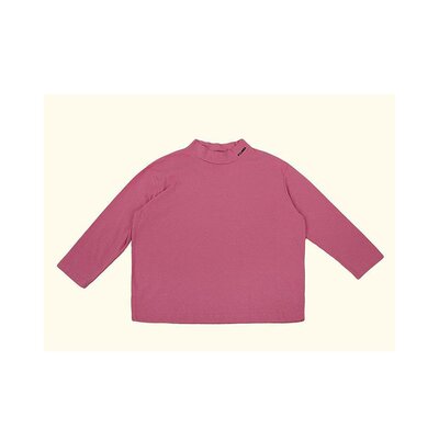 1h可退 日本直邮P:chees 儿童 单点logo 高领长袖T恤 侧开衩设计