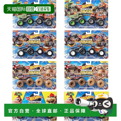 【日本直邮】Mattel美泰迷你车风火轮 怪物车2台组×8套986N-FYJ6